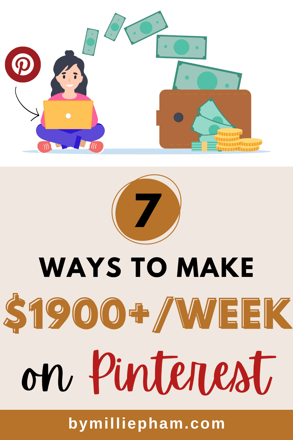 How to Make Money on Pinterest in 2025 ($2,500/Week!)