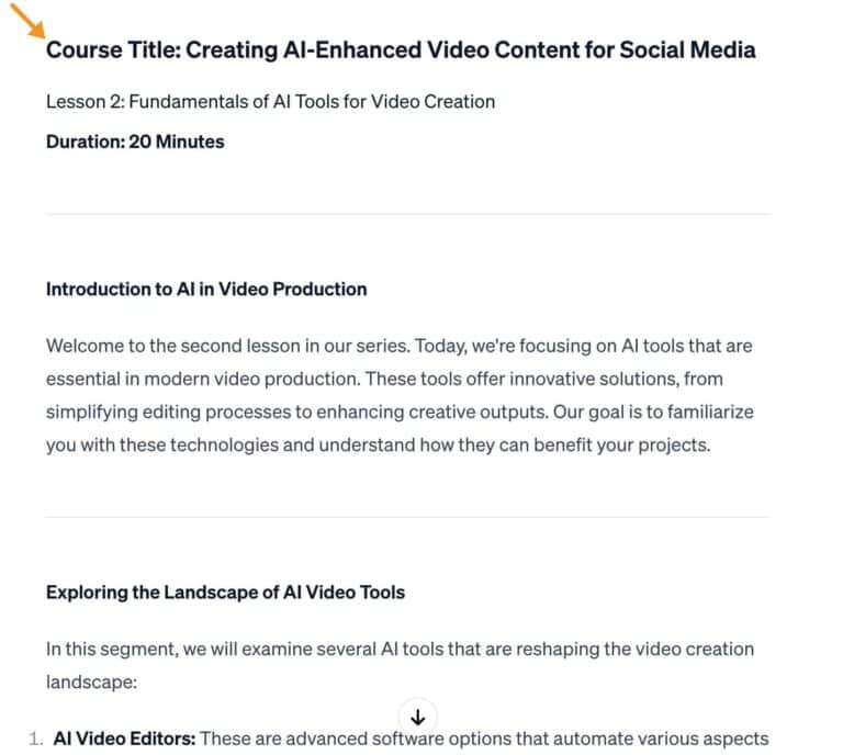 How to Create an Online Course Using AI (5 Simple Steps)