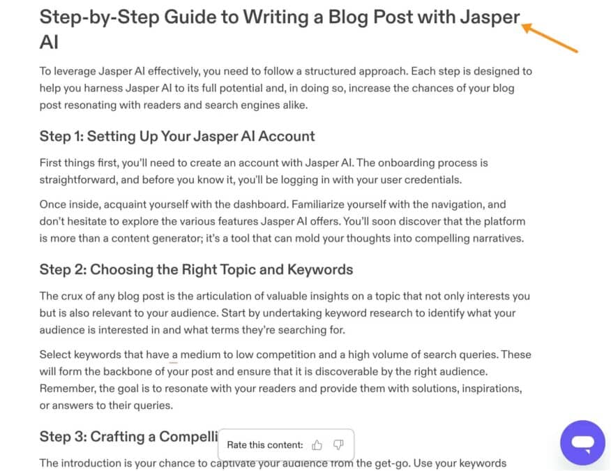 11 Steps To Write Blog Post With Jasper AI (2024 Edition)