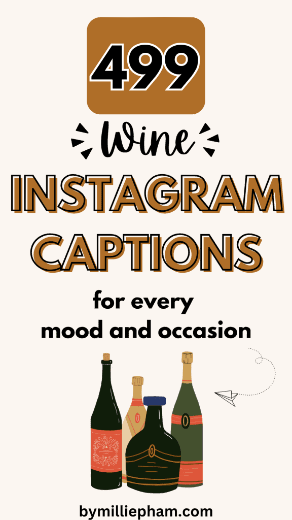 499 Wine Instagram Captions That Make Every Sip Insta-Worthy - By ...