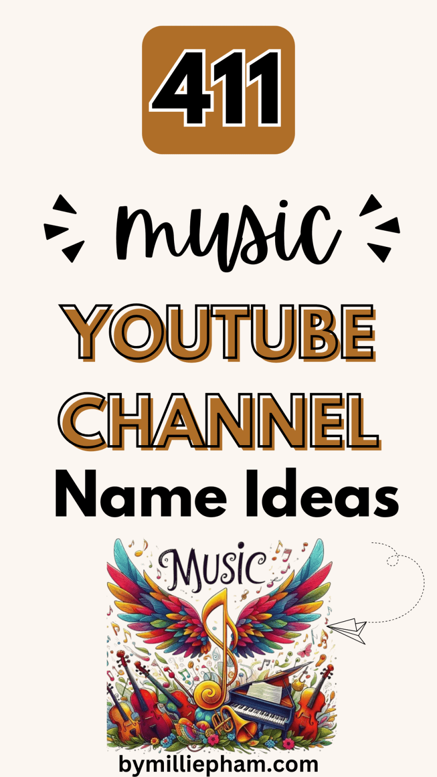 411+ Music YouTube Channel Name Ideas for 2025