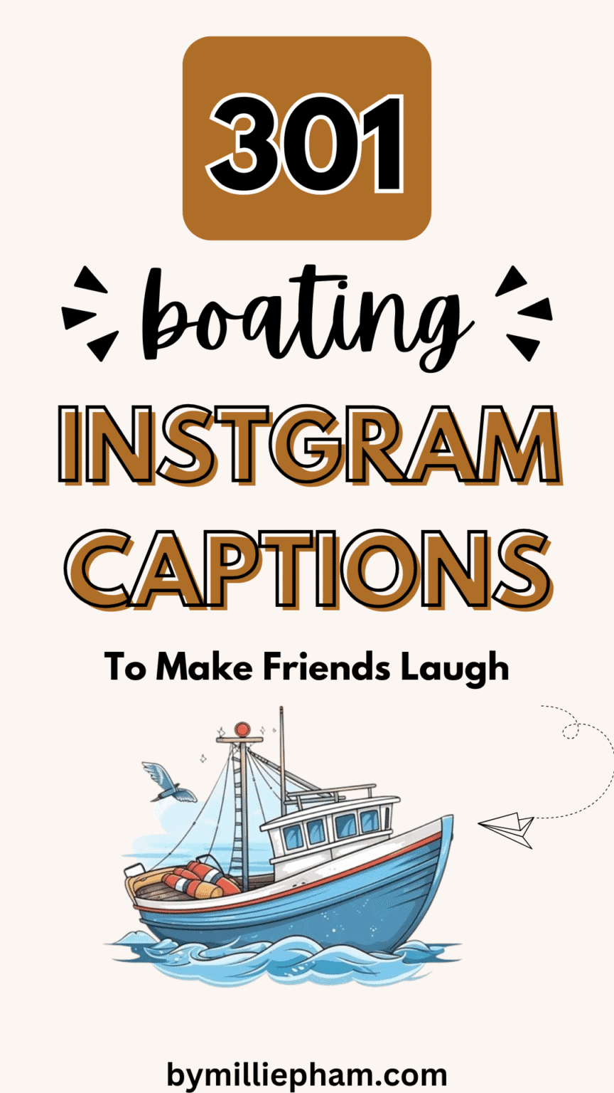 301 Best Boating Captions for Instagram (Funny, Cute, and Clever Ideas)
