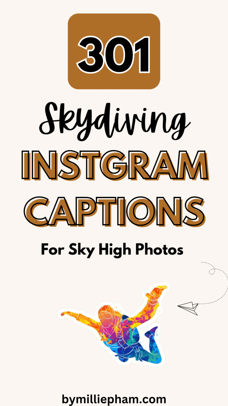 301 Best Skydiving Captions for Instagram (2025 Edition)