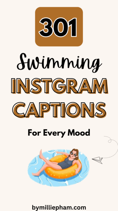 301 Swimming Instagram Captions for Pool Days, Beach Vibes, and Summer ...