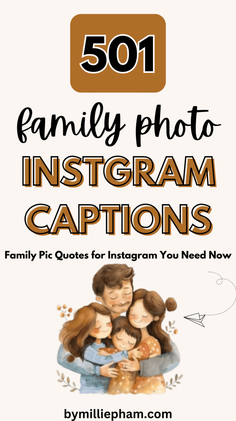 501 Best Family Photo Instagram Captions for 2025