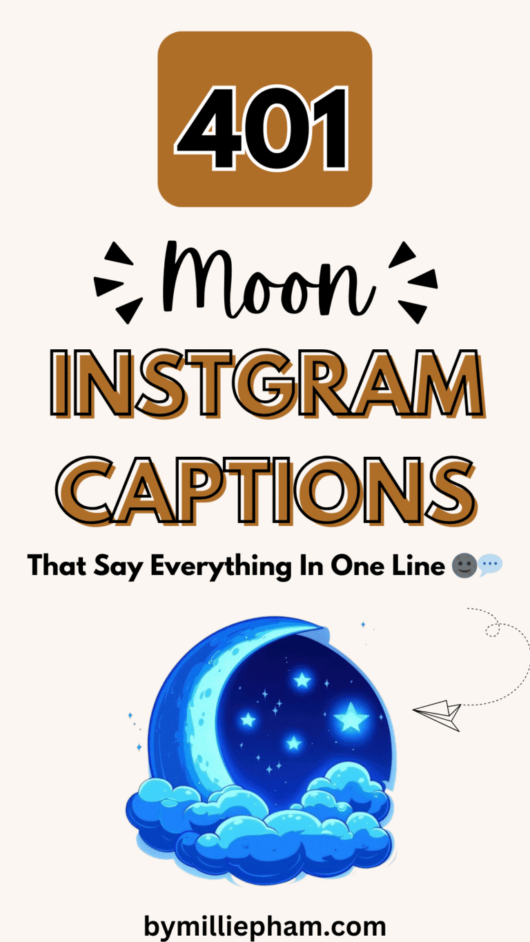 401 Best Moon Captions for Instagram in 2025 🌙