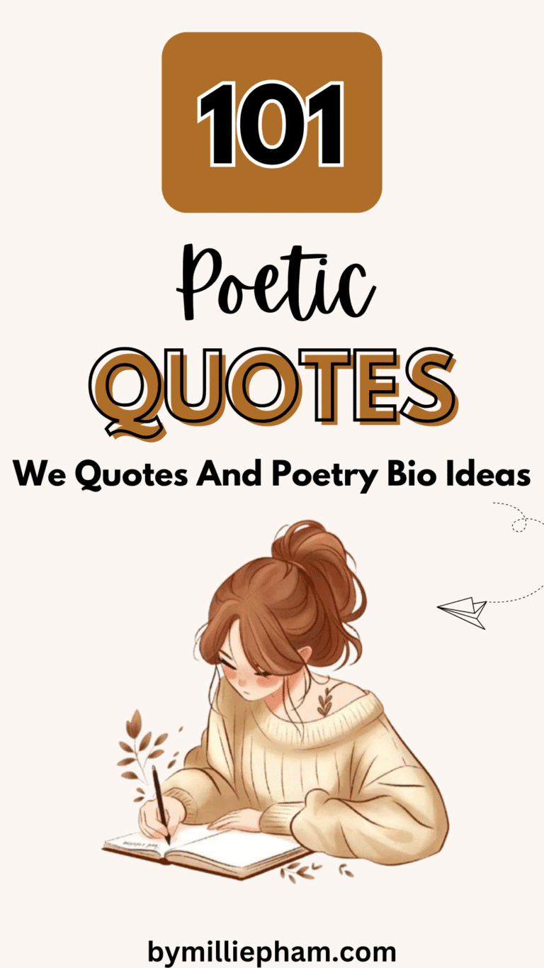 101 Poetic Quotes: Timeless Words That Stir the Soul (2025)